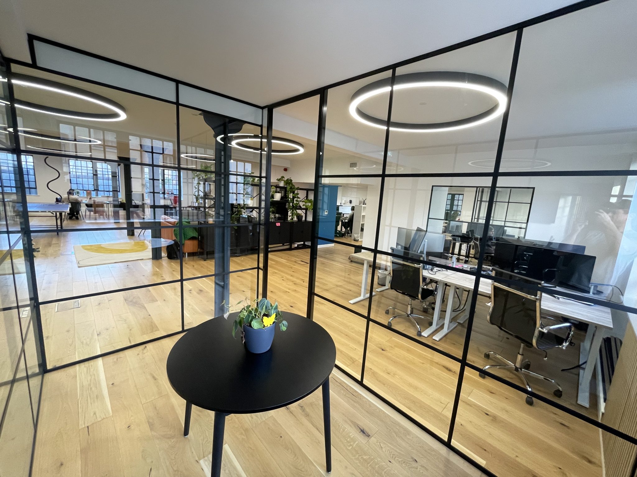 Single Glazed glass offices – Glass Elements